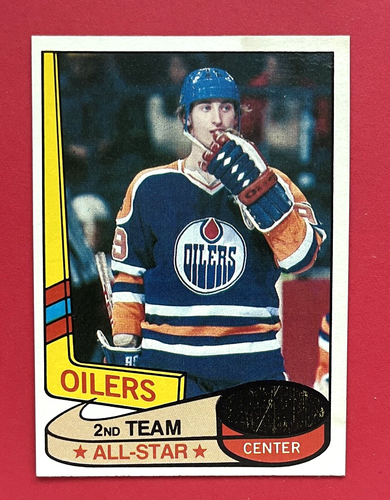 1980-81 Topps Hockey #87 Wayne Gretzky All Star Edmonton Oilers NRMT OR ...