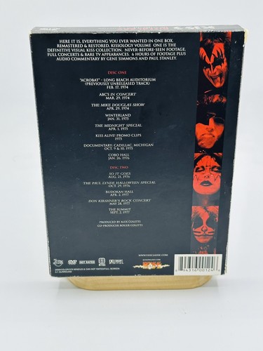 Kiss - Kissology: The Ultimate Collection Vol. I 1974-1977 (DVD, 2006 ...