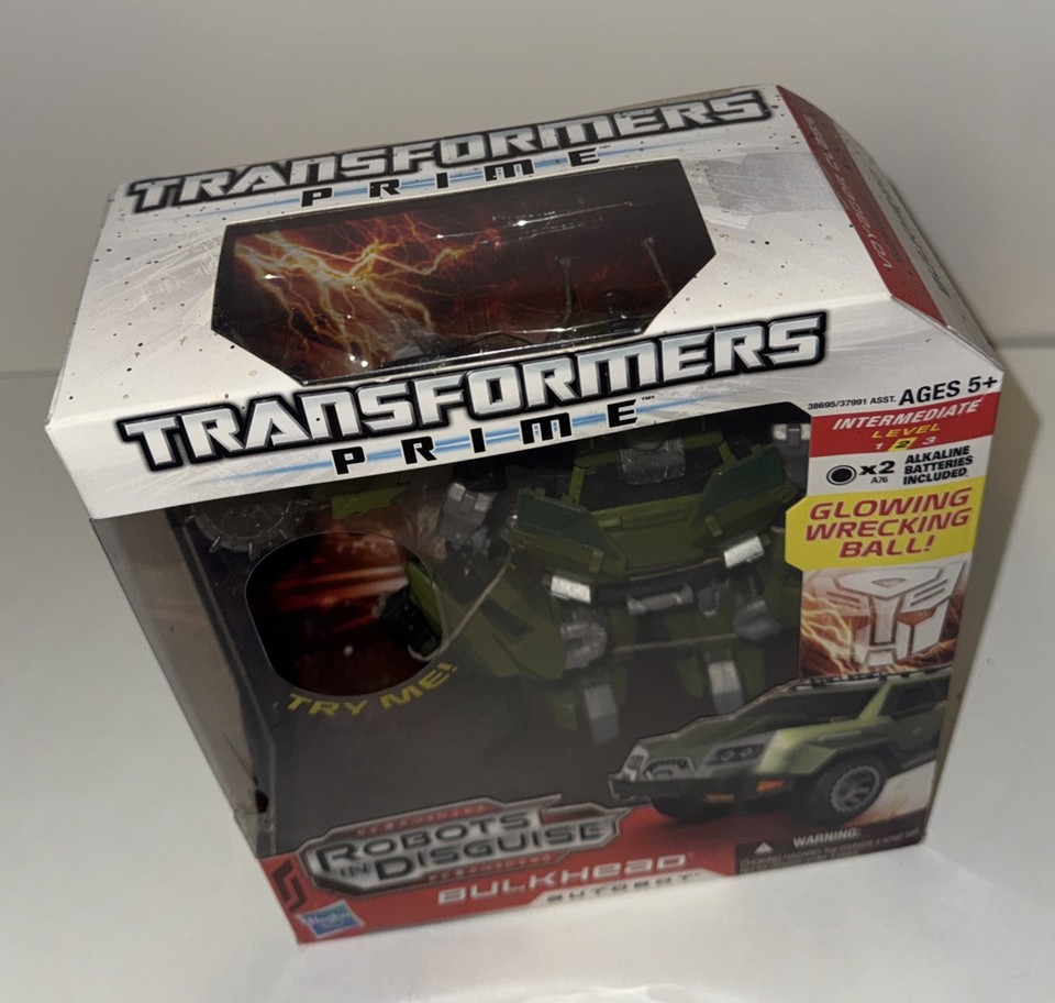 2011 Transformers Prime BULKHEAD Voyager Class RiD Autobot NRFB | eBay