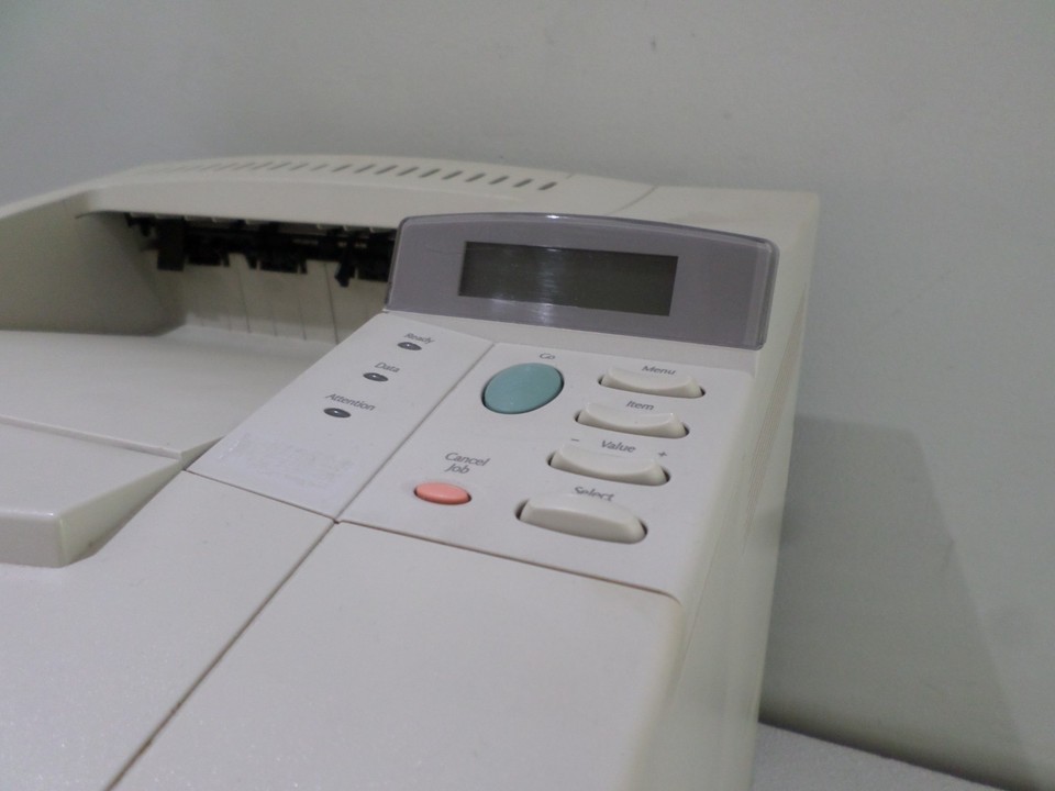 HP LaserJet 4000 TN C4121A Ethernet Laser Printer - Page Count: 220,900 ...