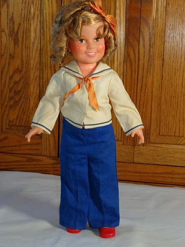 Vintage Ideal Doll 16" Shirley Temple in Sailor Suit 1974 | eBay
