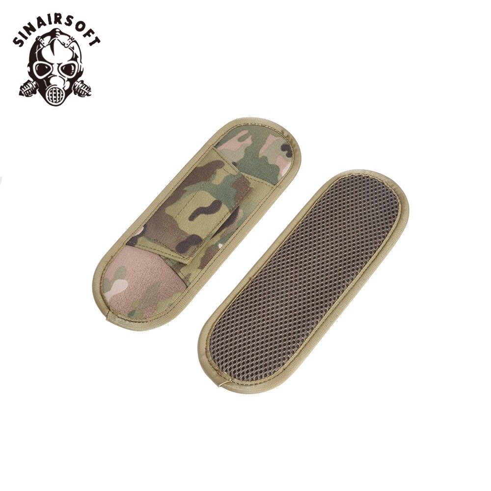 Tactical Shoulder Strap Cushion Pads Decompression Mesh Padded for Vest ...