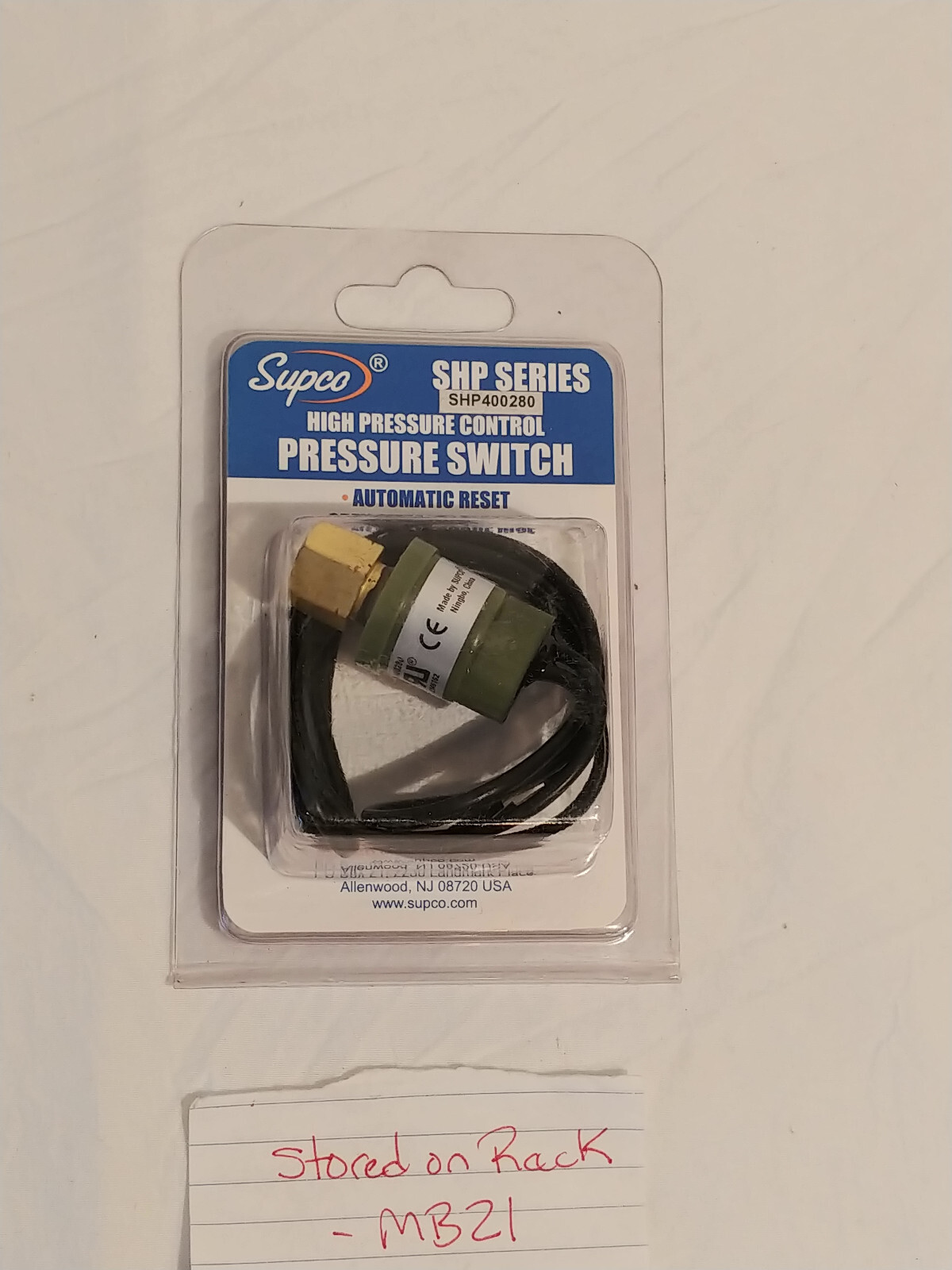 SHP400280 Genuine OEM SUPCO Pressure Switch for sale online | eBay