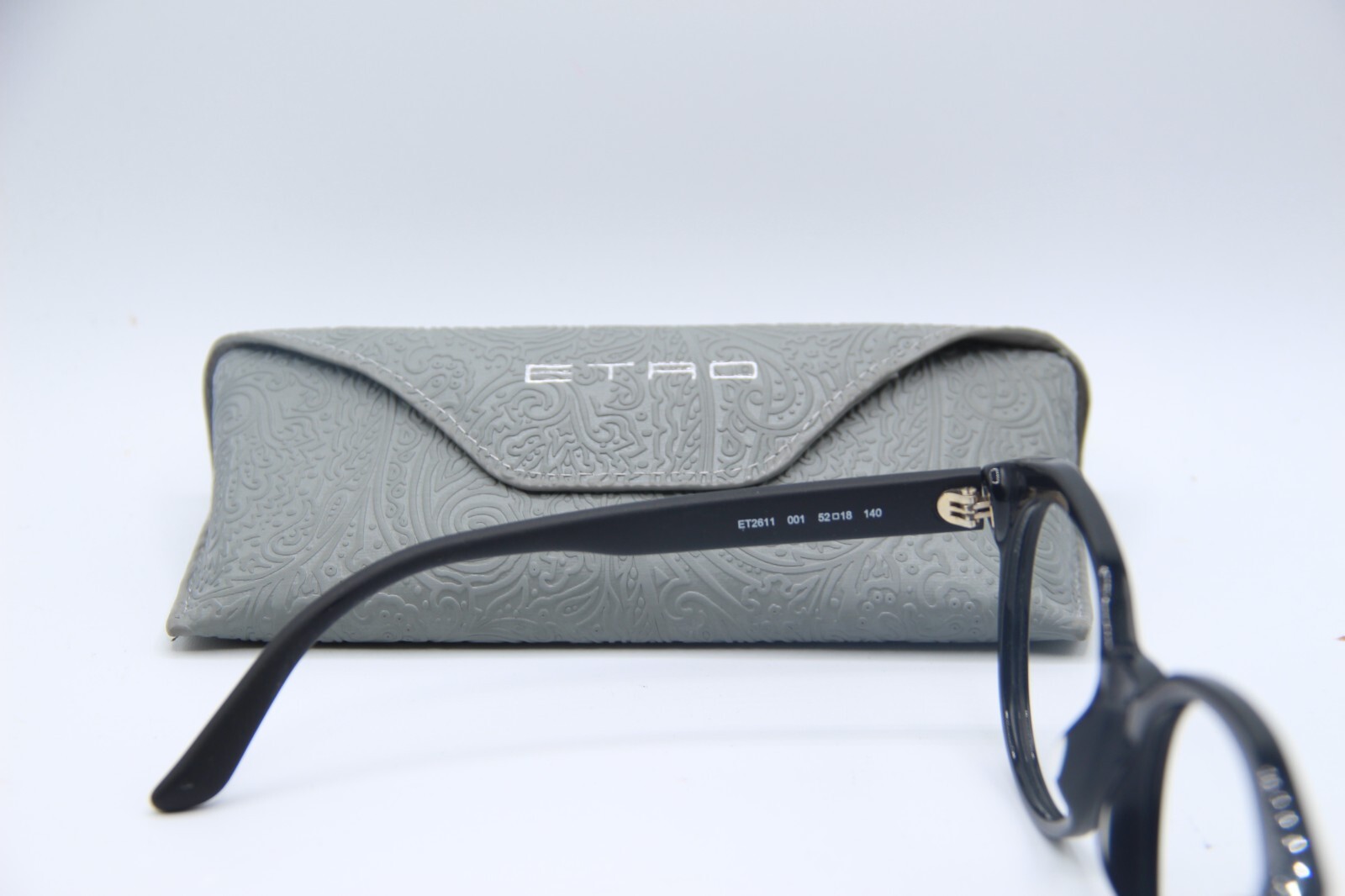 NEW ETRO ET 2611 001 BLACK AUTHENTIC FRAMES EYEGLASSES 52-18 | eBay