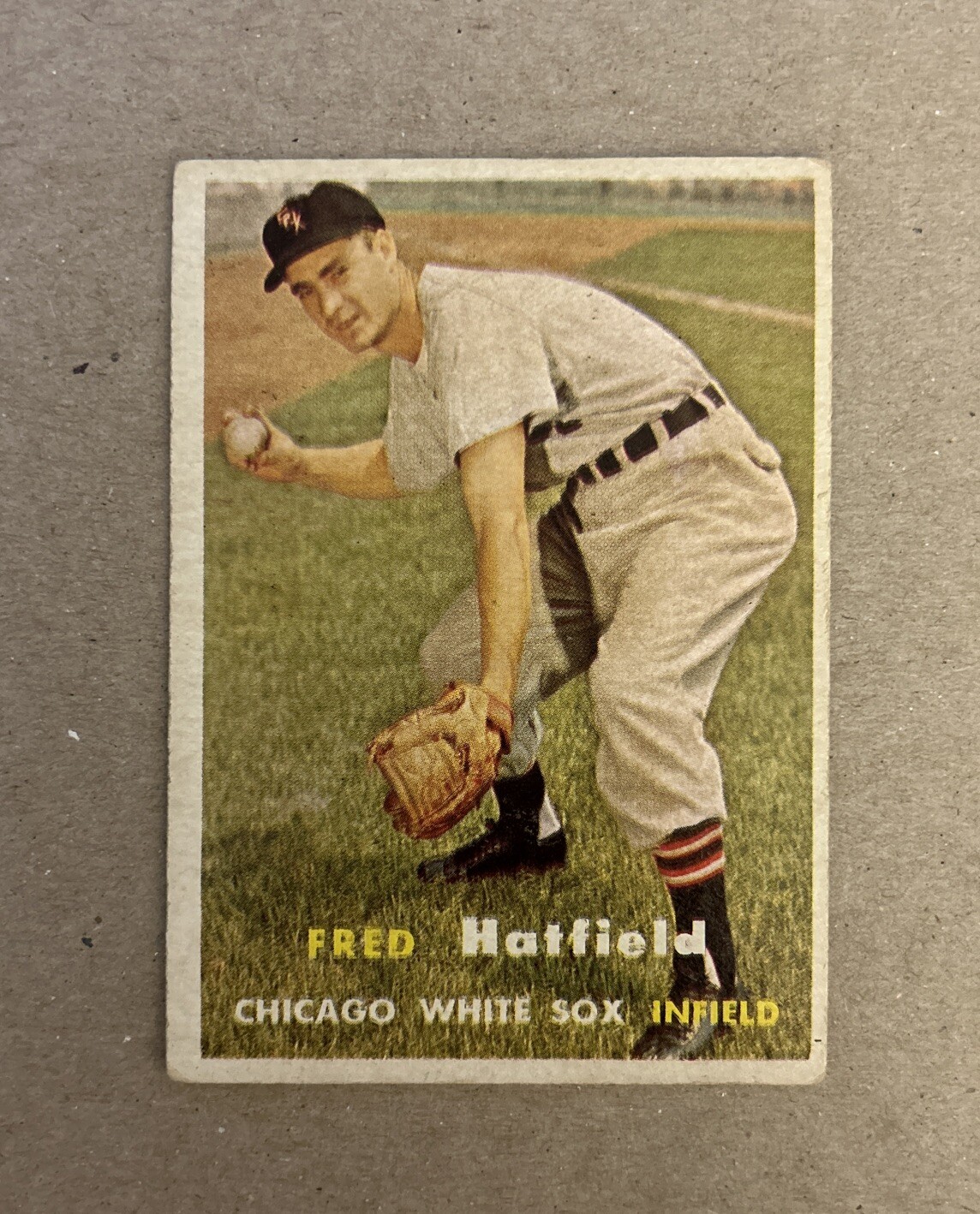 1957 Topps Baseball Fred Hatfield Chicago White Sox Card #278 | eBay