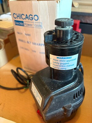 Chicago Electric Power Tools • Drill Bit Sharpener • Mo# 36585 • | eBay