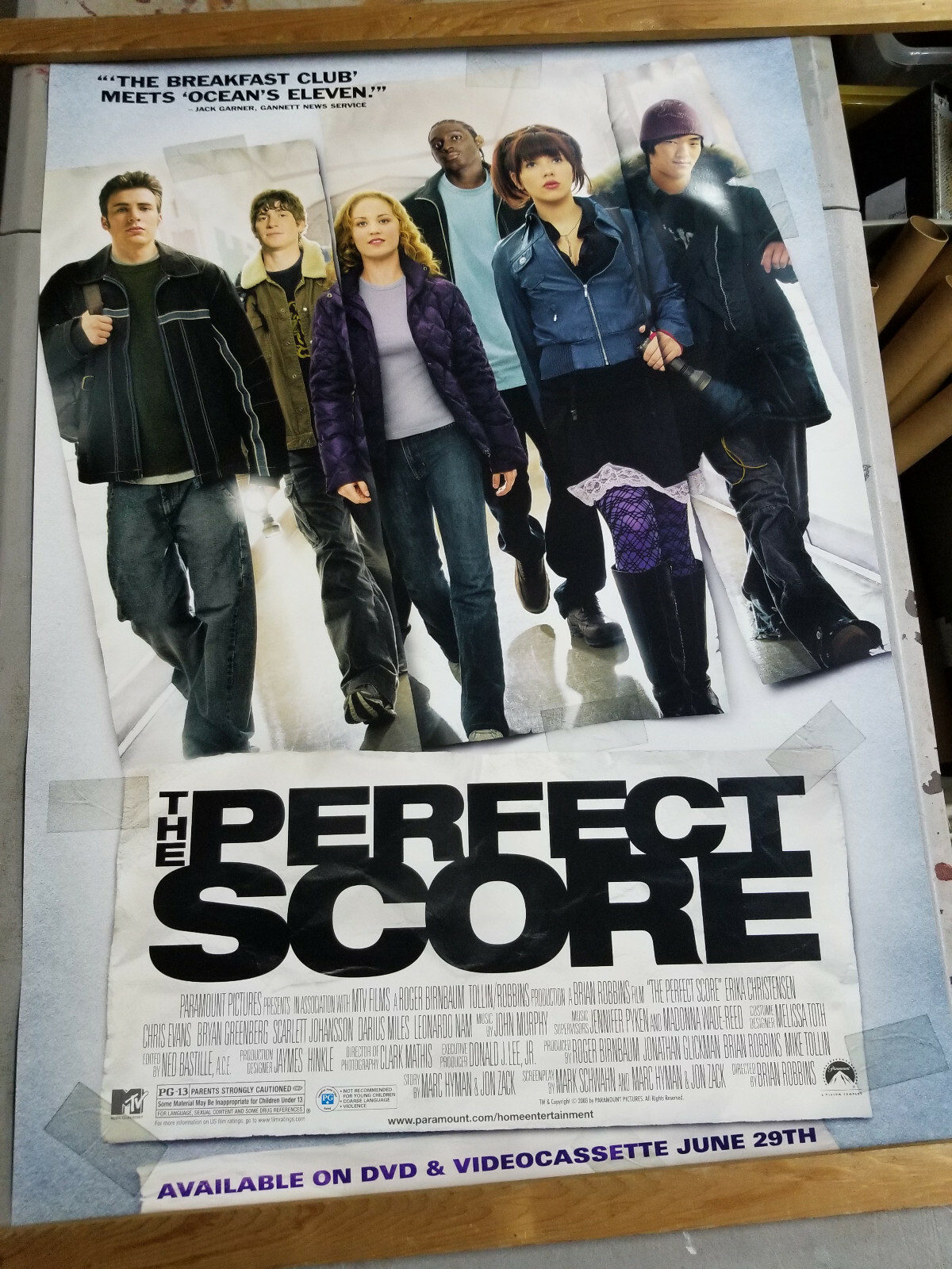The Perfect Score Movie Poster