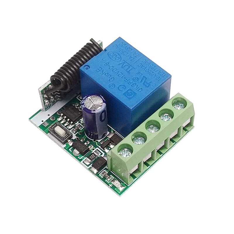 Universal Receiver Switch DC 12V 1CH Relay Receiver Module for Home9467 ...
