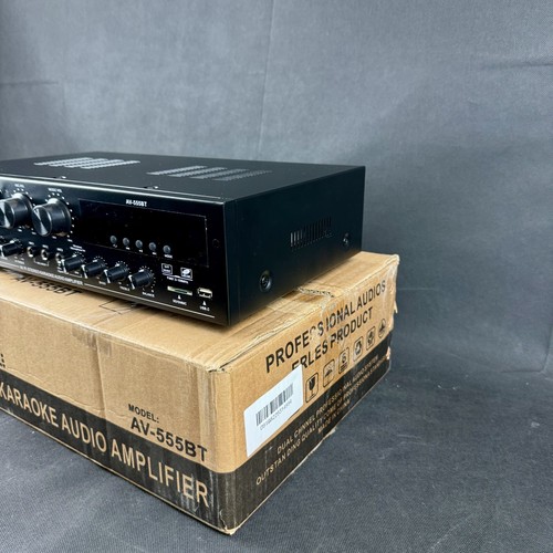Sunbuck AV555BT 4000W 5CH Home Amplifiers Bass Audio Power Bluetooth ...