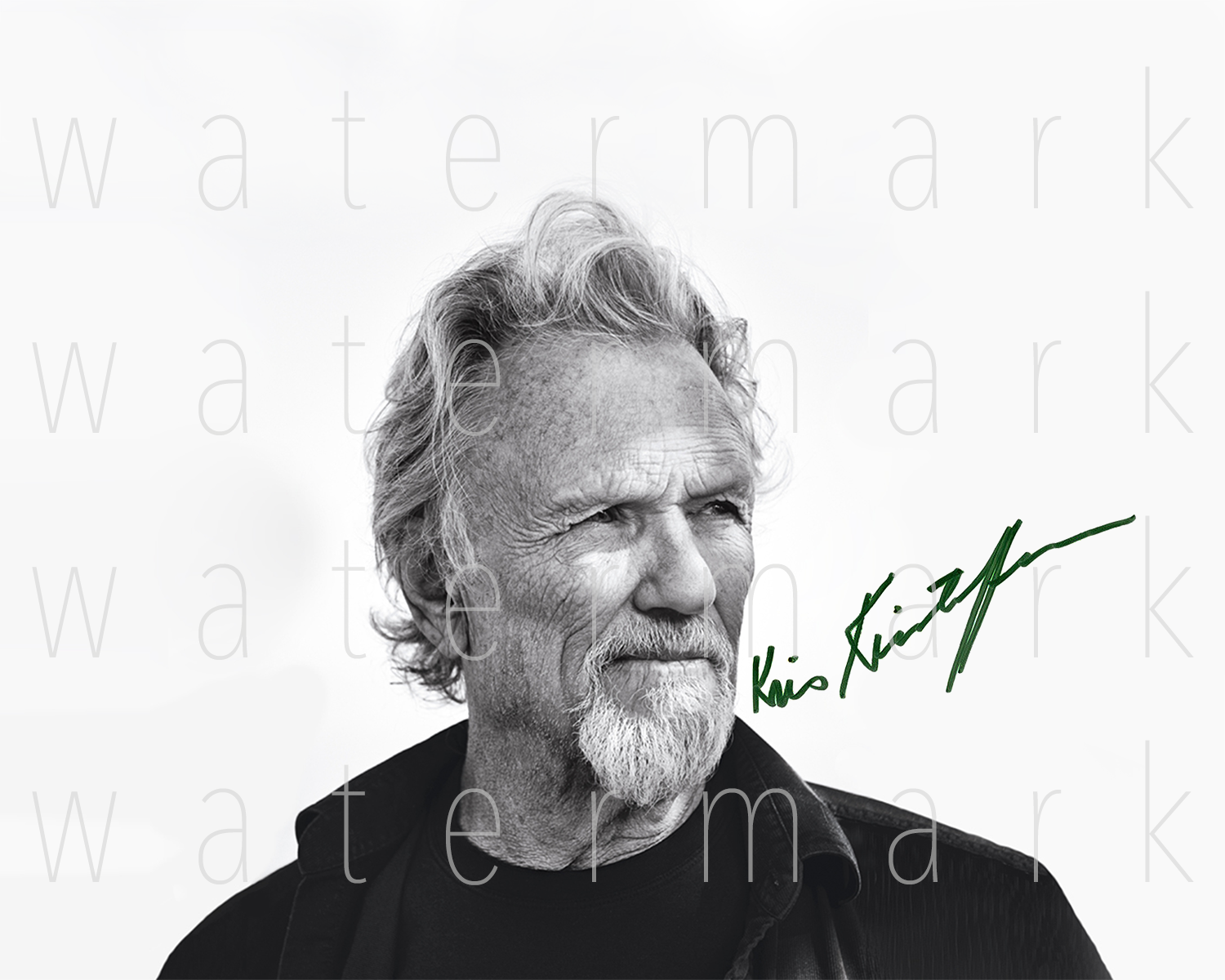 Kris Kristofferson signed photo 8X10 poster picture autograph RP | eBay