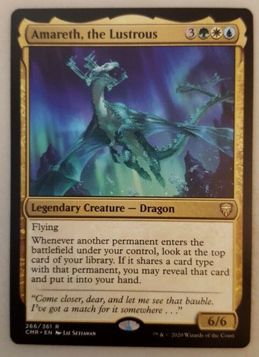 1x Amareth, the Lustrous Commander Legends Magic the Gathering MTG NM ...