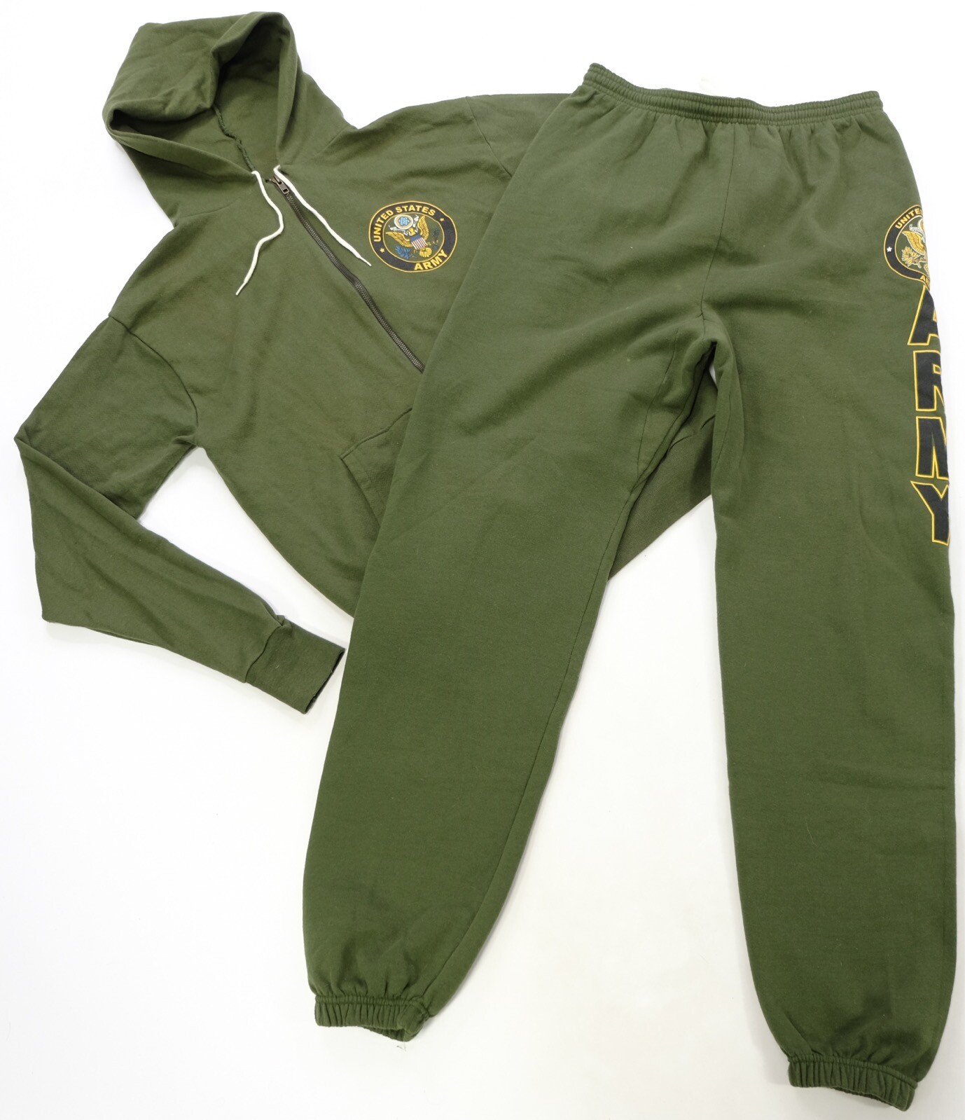 Rare Vintage United States Army Matching Hoodie Sweat… - Gem