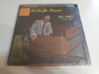 Bob Kames Songs I'm Sure You Remember VG- Original 180g Stereo King ...