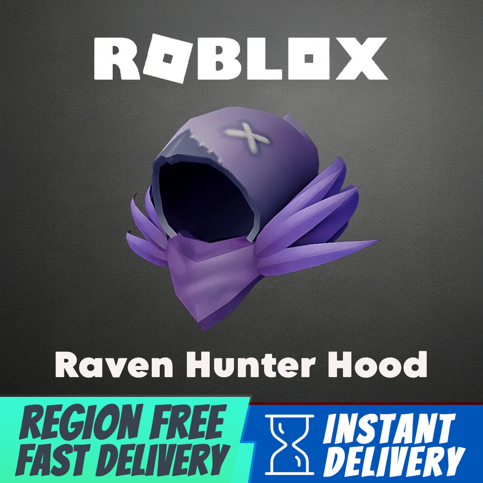 Roblox Raven Hunter Hood Tower Defense Simulator Digital Toy Promo Code ...