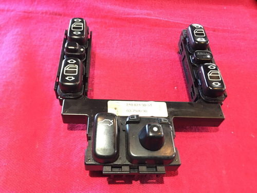 MERCEDES-BENZ W210 W202 E CLASS POWER WINDOW MIRROR TRUNK SWITCH ...