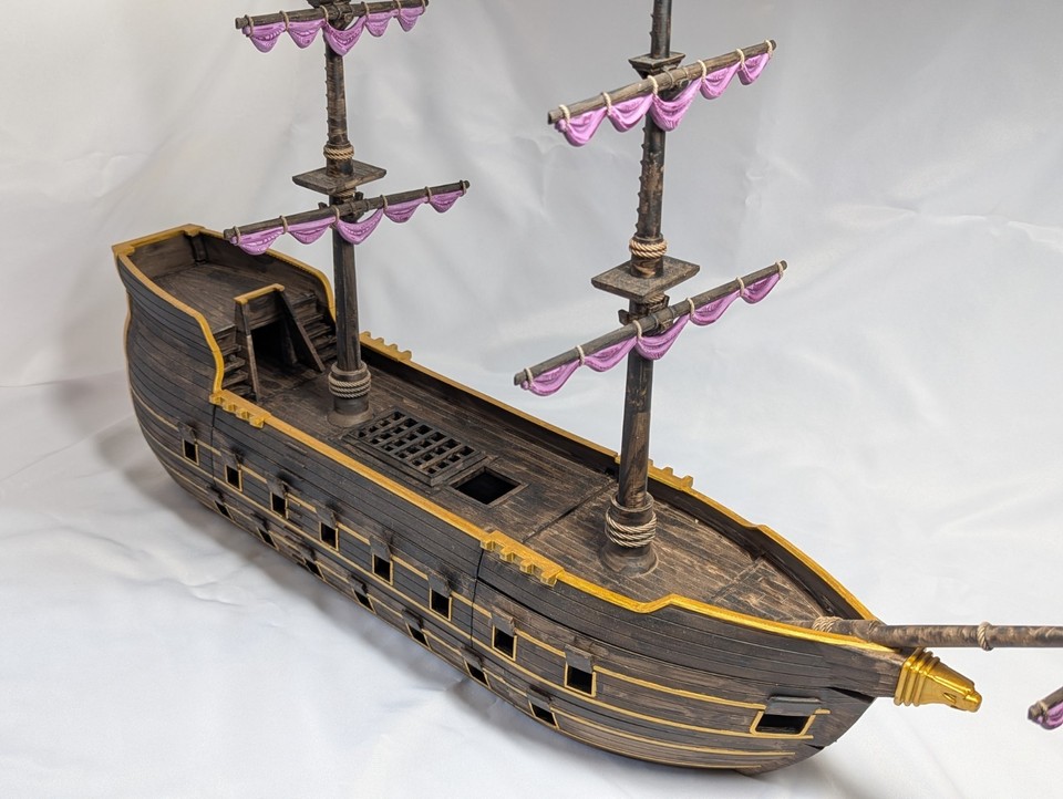 Pirate Ship Painted Setting Dungeons And Dragons Ttrpg | eBay