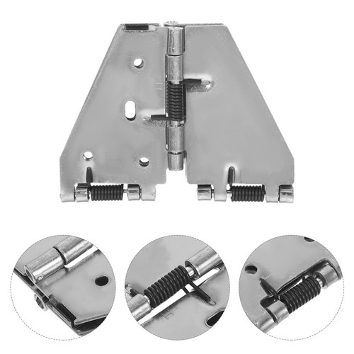 2 Pcs Dining Table Flap Hinge Folding Cross Brackets Drop Leaf Hardware ...