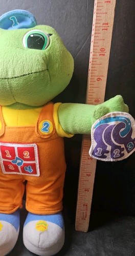 Leap Frog LEARNING FRIEND 'Tad' Plush - Sings & Speaks English/Spanish ...