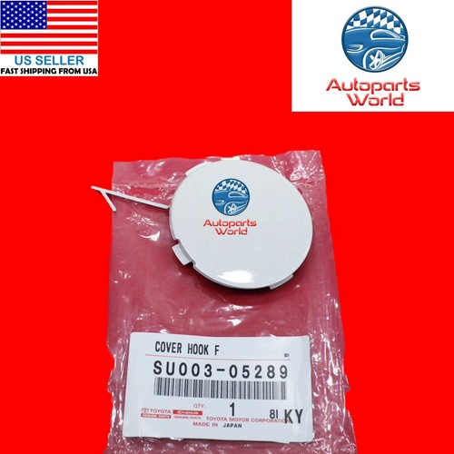 GENUINE SCION 13-16 FRS WHITE PEARL FRONT BUMPER TOW HOOK EYE CAP SU003 ...