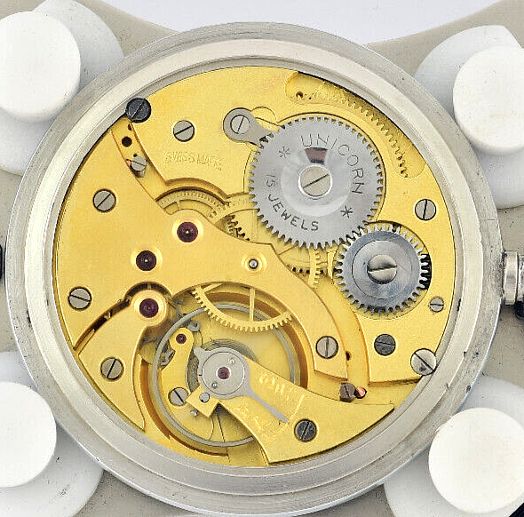 Vintage UNICORN ( Rolex ) WWll British Military GSTP 15 Jewels Pocket ...