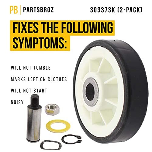 DIY Tips Included - 12001541 303373K Drum Roller Kit (2-Pack) by ...