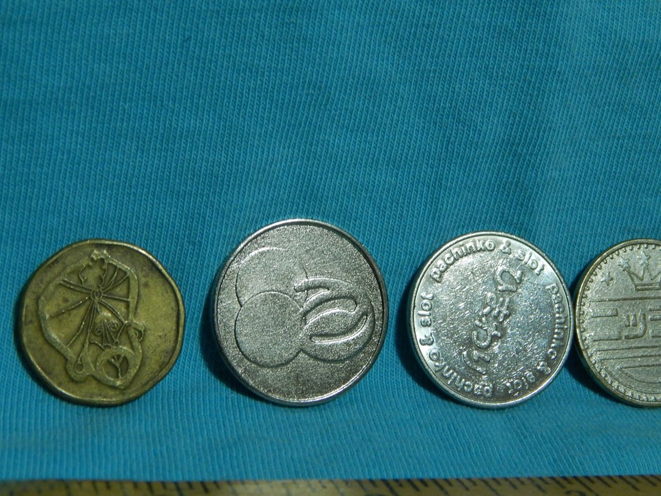 BryBelly Cherry Token Pachinko & IGT Slot Machine Coins (LOT of 7 ...