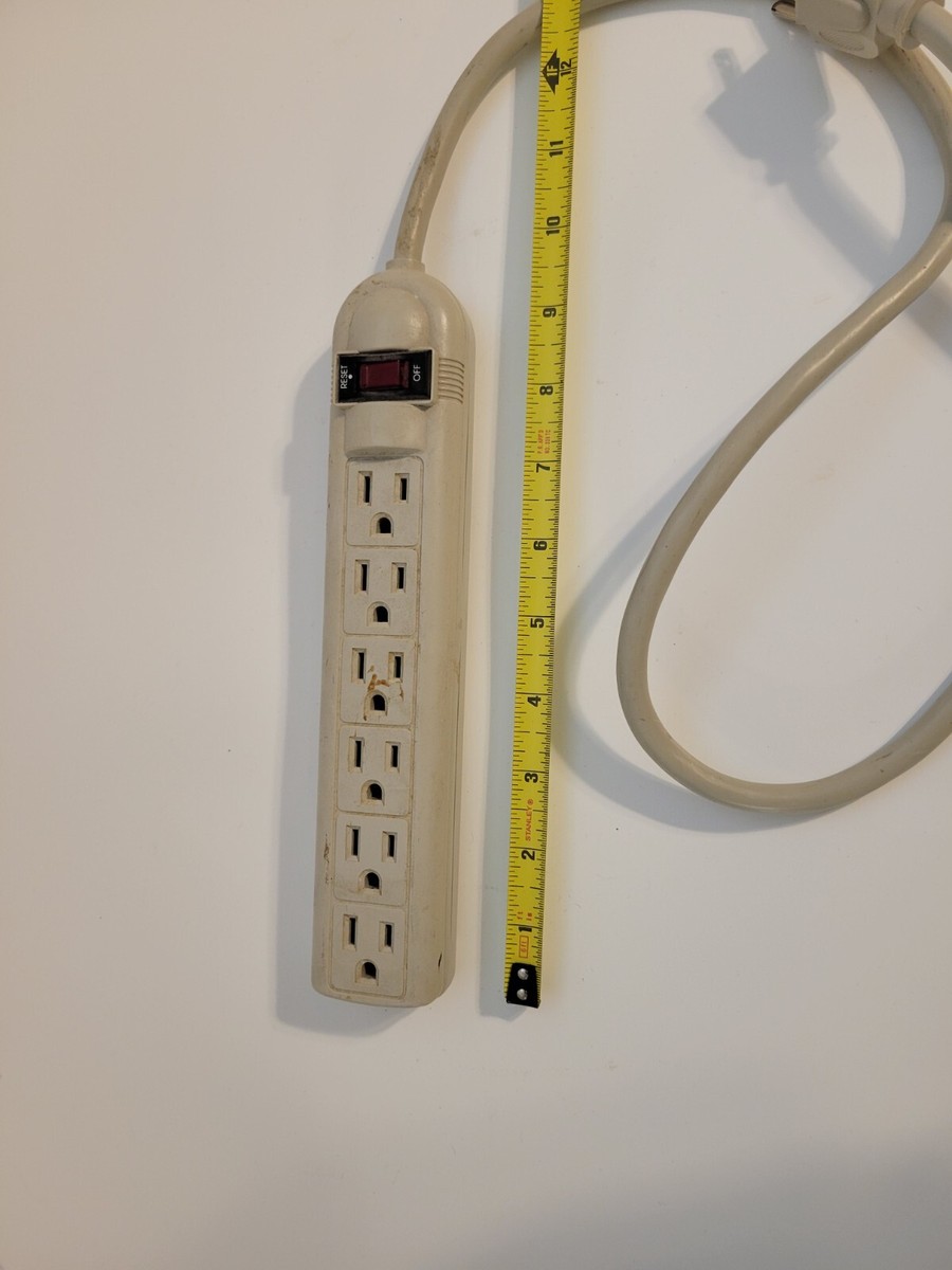 Relocatable Power Tap STANLEY 30024 PowerMAX 6 Outlet Power Strip With
