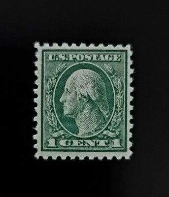 1921 1c George Washington, Green Scott 543 Mint F/VF LH | eBay