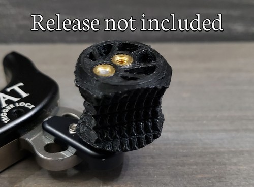 Carter Ultraview TruBall Release CONTOUR Thumb Button Peg Knobs in 3 ...