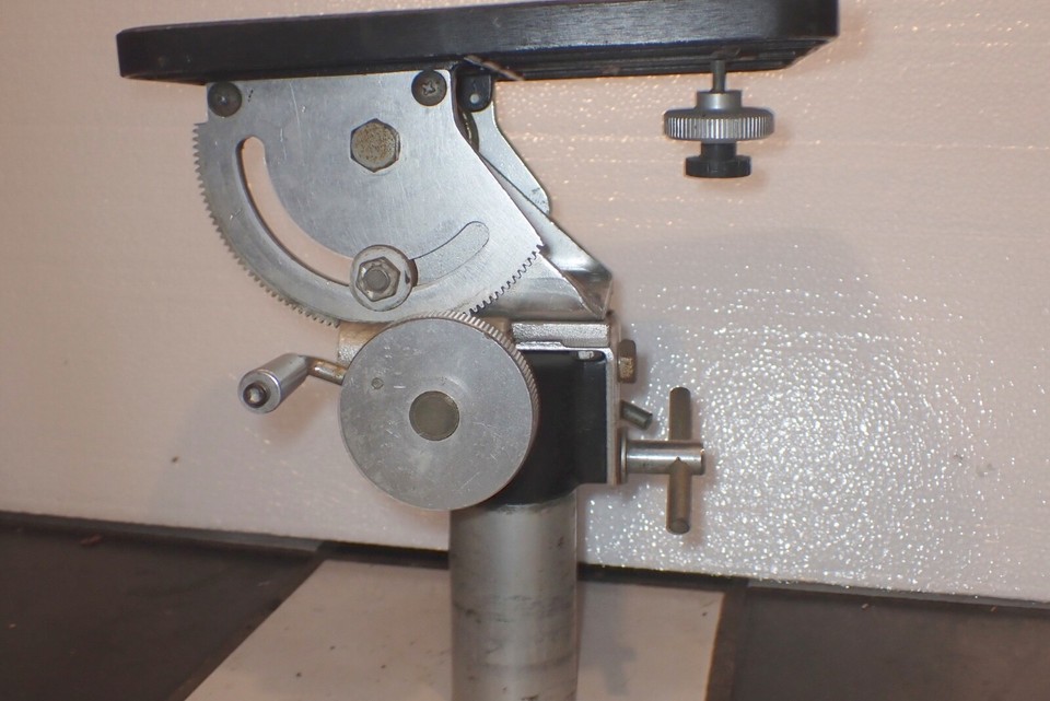 Vintage SAMSON (QUICK-SET Model#7251 ) Tripod Geared Head, 6.5" x 8.5" Platform | eBay