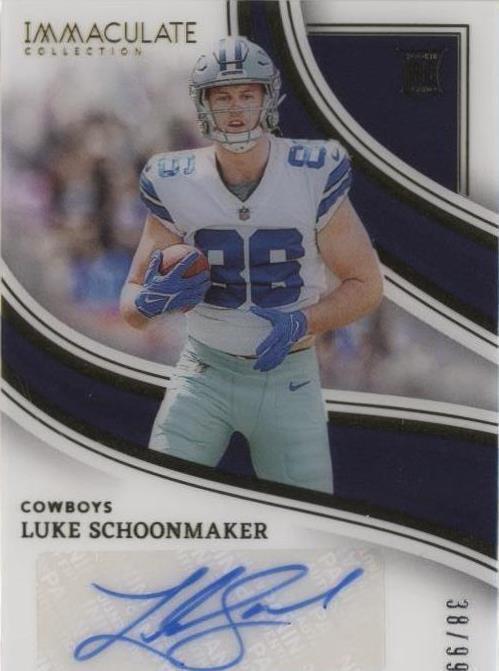 2023 Panini Immaculate Collection - Rookie Autographs Luke Schoonmaker ...