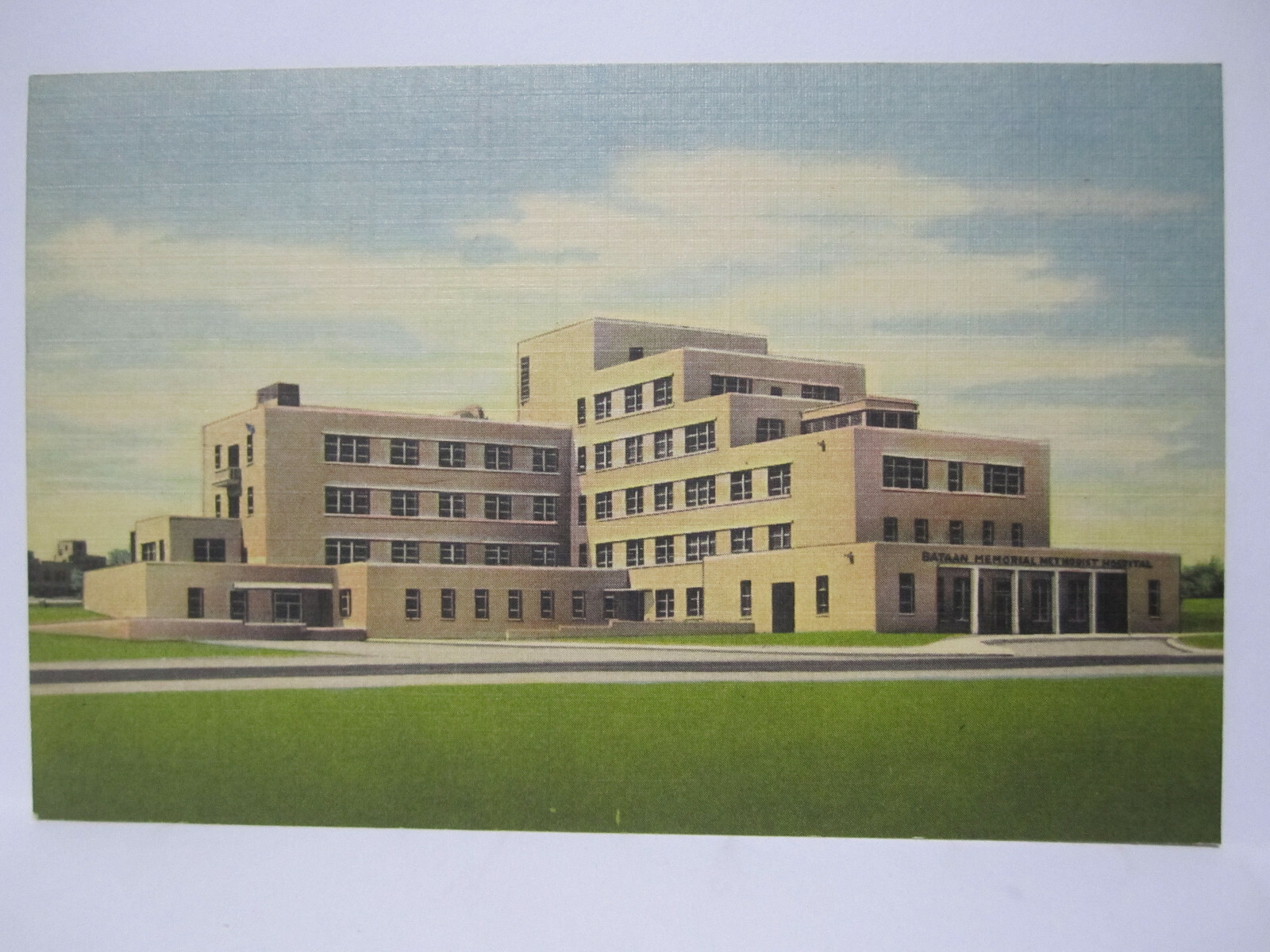 BATAAN MEMORIAL METHODIST HOSPITAL POSTCARD ALBUQUERQUE NM NEW MEXICO ...