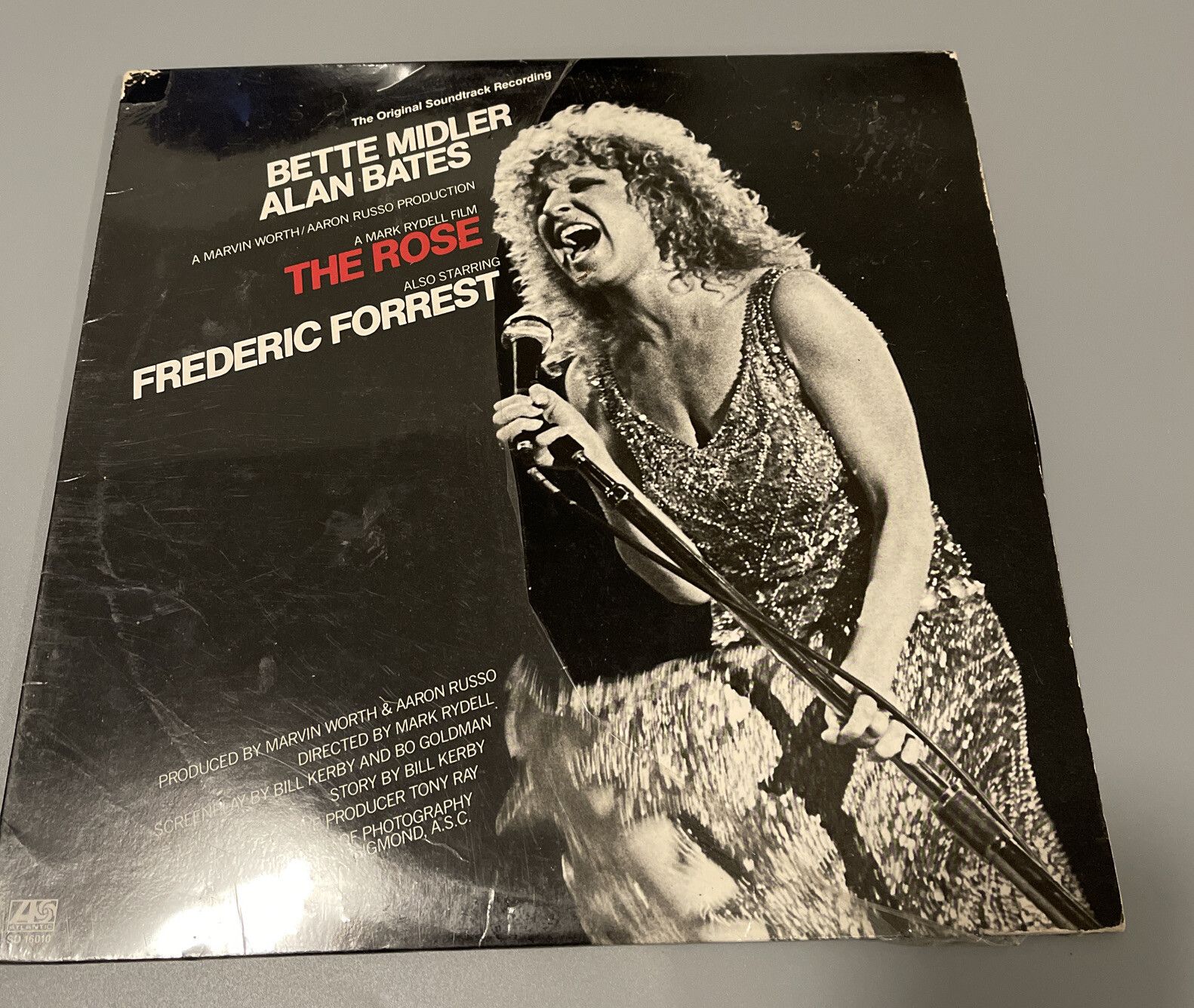 Vtg 1978 The Rose Soundtrack w/ Bette Midler & Alan Bates Album Vinyl ...