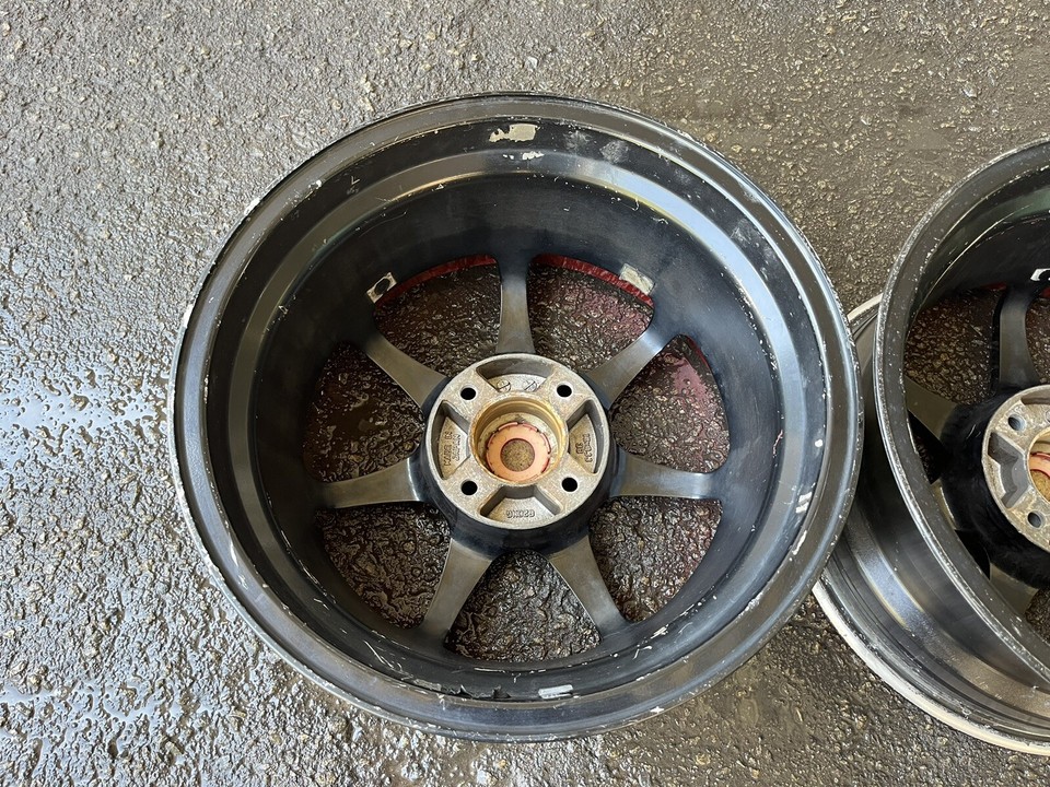 Enkei Racing S Wheels 16x8 +38 4x114 *Pair Only* Vintage JDM Rims | eBay
