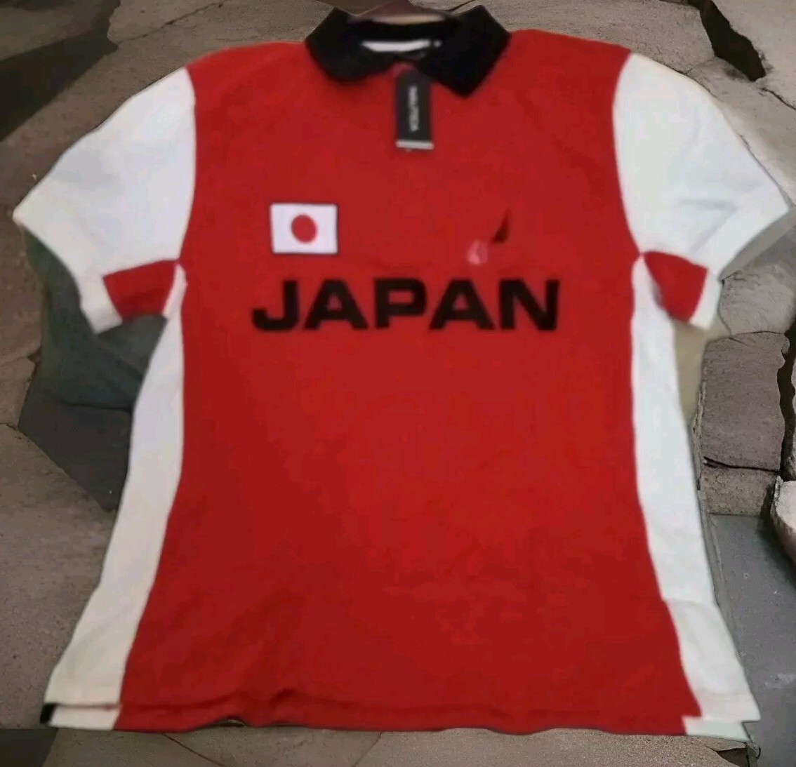 🍒RARE🍒Nautica 'JAPAN' Polo Shirt 👔 (EMBROIDERED )… - Gem