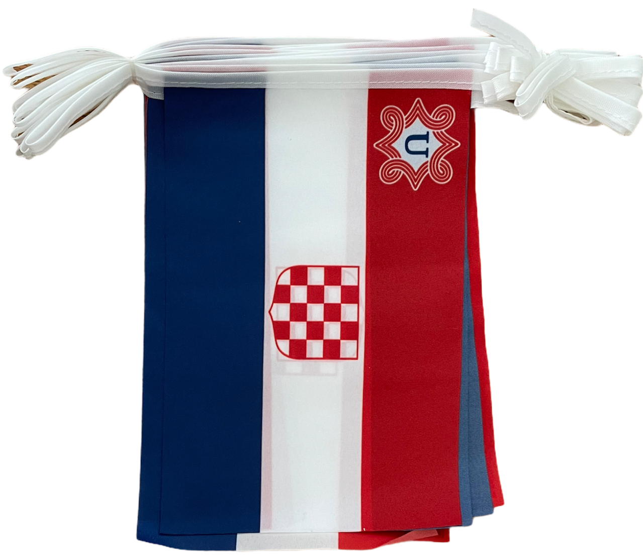 Croatia 1941 - 1945 Flag Bunting 20 Polyester Croatian Flags | eBay ...