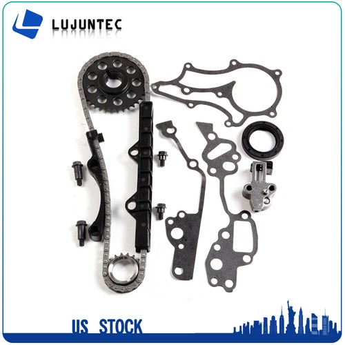 New Engine Timing Chain Gear Kit for 85-95 Toyota 2.4L 22R 22RE 22REC ...