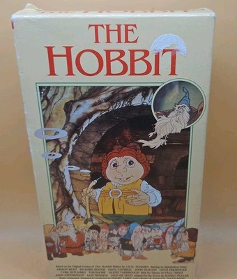 J R R Tolkien's THE HOBBIT on VHS 1991 Animated Family Movie | eBay