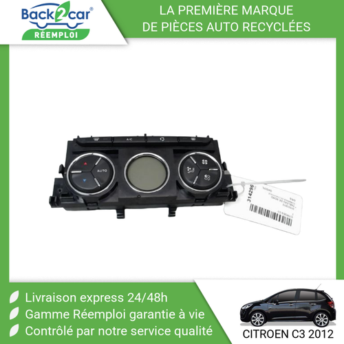 🏆 COMMANDE DE CHAUFFAGE CITROEN C3 II Phase 1 (A51) 2009-2013 6452W7 | eBay