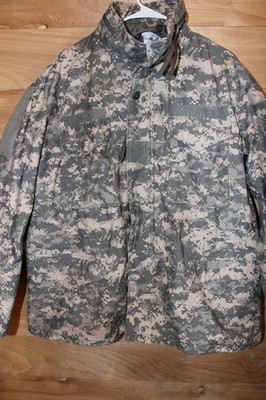 US Army ACU Field Jacket X-Large Regular Digital Camo Cold Weather Coat ...