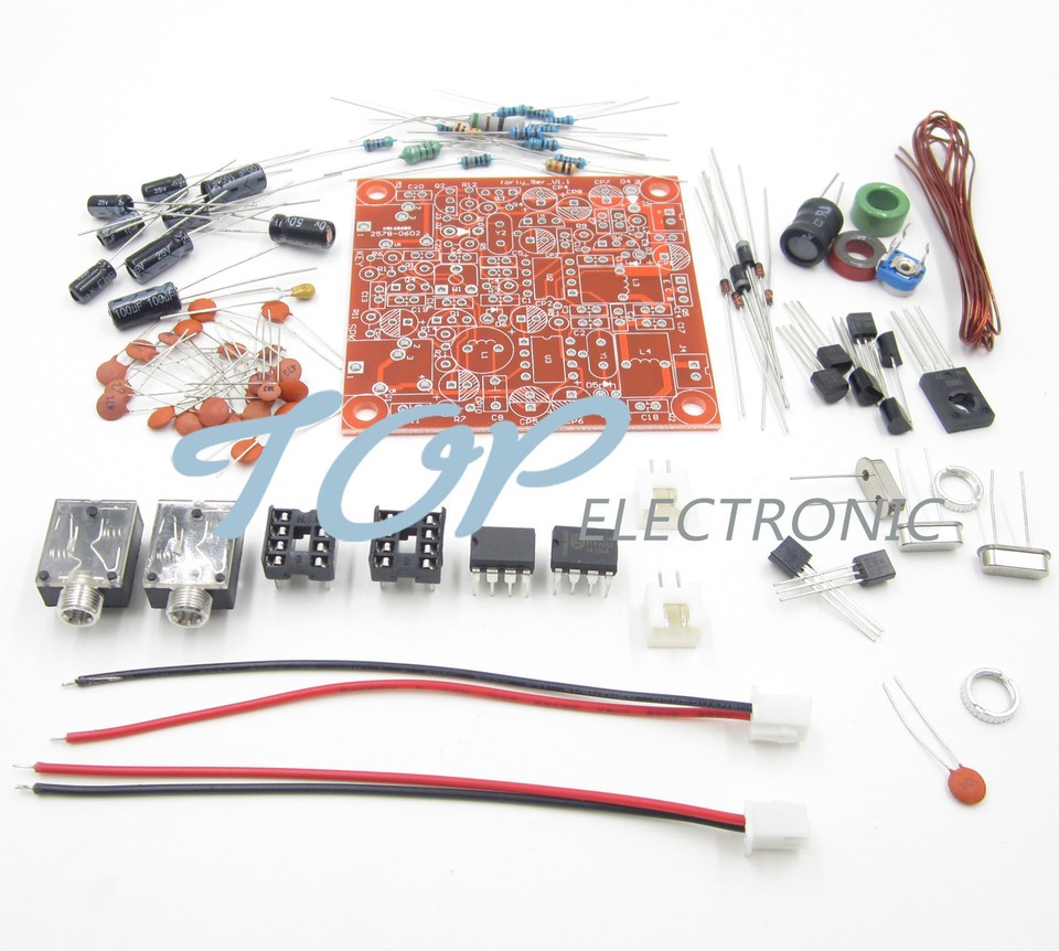 Forty-9er 3W HAM Radio QRP Kit CW Shortwave Radio Transmitter Receiver ...