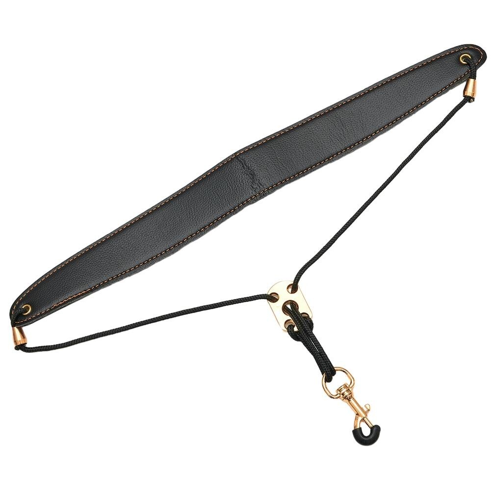 Leather Saxophone Neck Strap For Soprano Tenor Alto Baritone Sax Multi ...