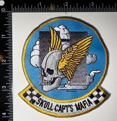USAF US Air Force 85th Test & Evaluation Squadron Skull Capt’s Mafia ...