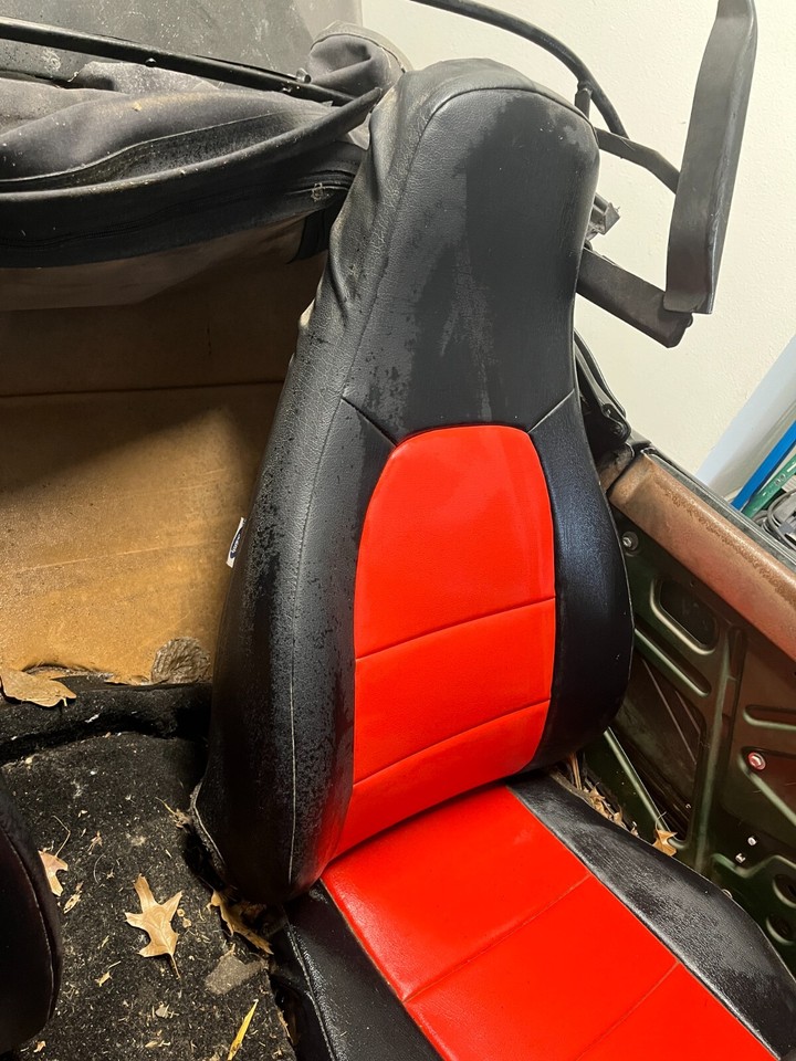 Triumph spitfire & GT6 car seats - Miata high back buckets to fit | eBay