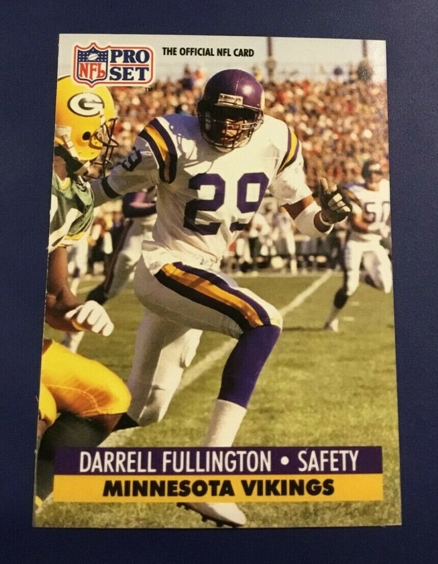 1991 Pro Set # 217 DARRELL FULLINGTON Minnesota Vikings Sharp Look ! | eBay