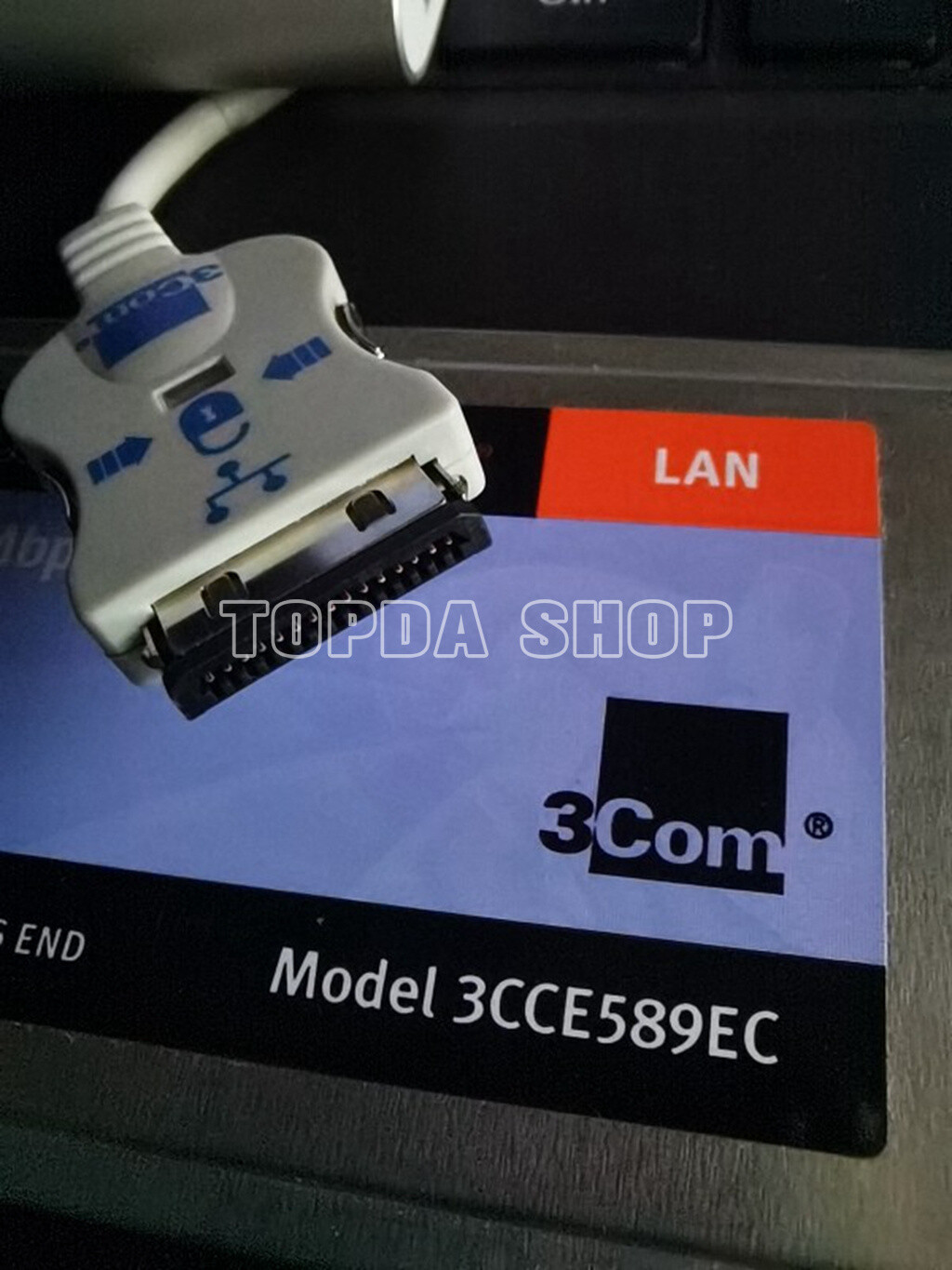 3CCE589EC PCMCIA Network Card with Original Cable Replacement ...