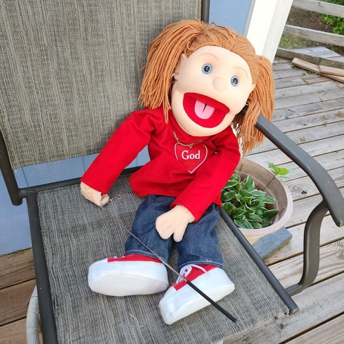 Sunny's Co Puppets Full Body Girl GOD Christian Church Bible Puppet VBS ...