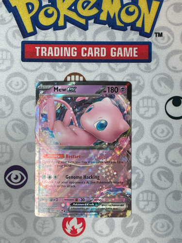 Pokemon TCG Mew ex - 151/165 Scarlet & Violet 151 Holo Double Rare | eBay