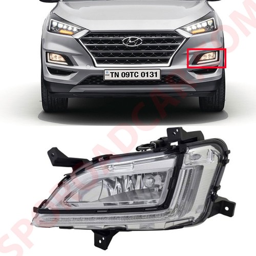 Front DRL Fog Lamp Light Wire LH 2P for Hyundai Tucson TL 2019-2021 ...