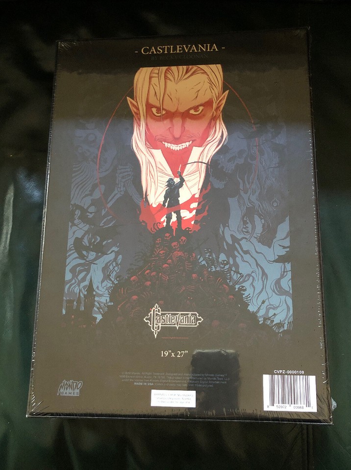 Castlevania 1000 Piece Jigsaw Puzzle by Mondo Games 2018 - 19" x 27" | eBay